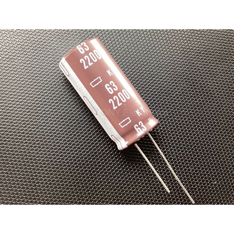 2200UF 63V 18*40 Japan NCC Black King Kong Capacitor 63V2200UF KY High ...