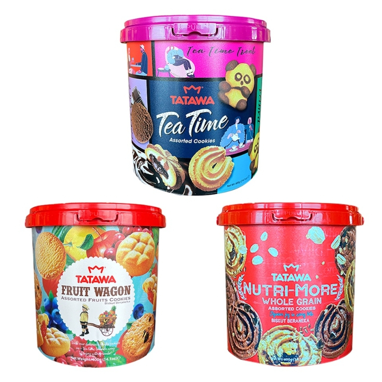 พร้อมส่ง คุกกี้ คุกกี้ถัง ทาทาวา Tatawa Cookies คุ๊กกี้ ถังใหญ่ ของขวัญ ...