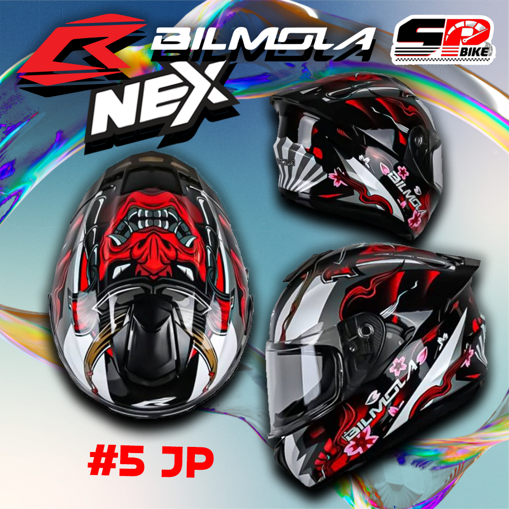 ใหม่ล่าสุด!! หมวกกันน็อค Bilmola รุ่น NEX | 6 ลาย ของแท้ส่งไว!!! SP.Bike | Shopee Thailand