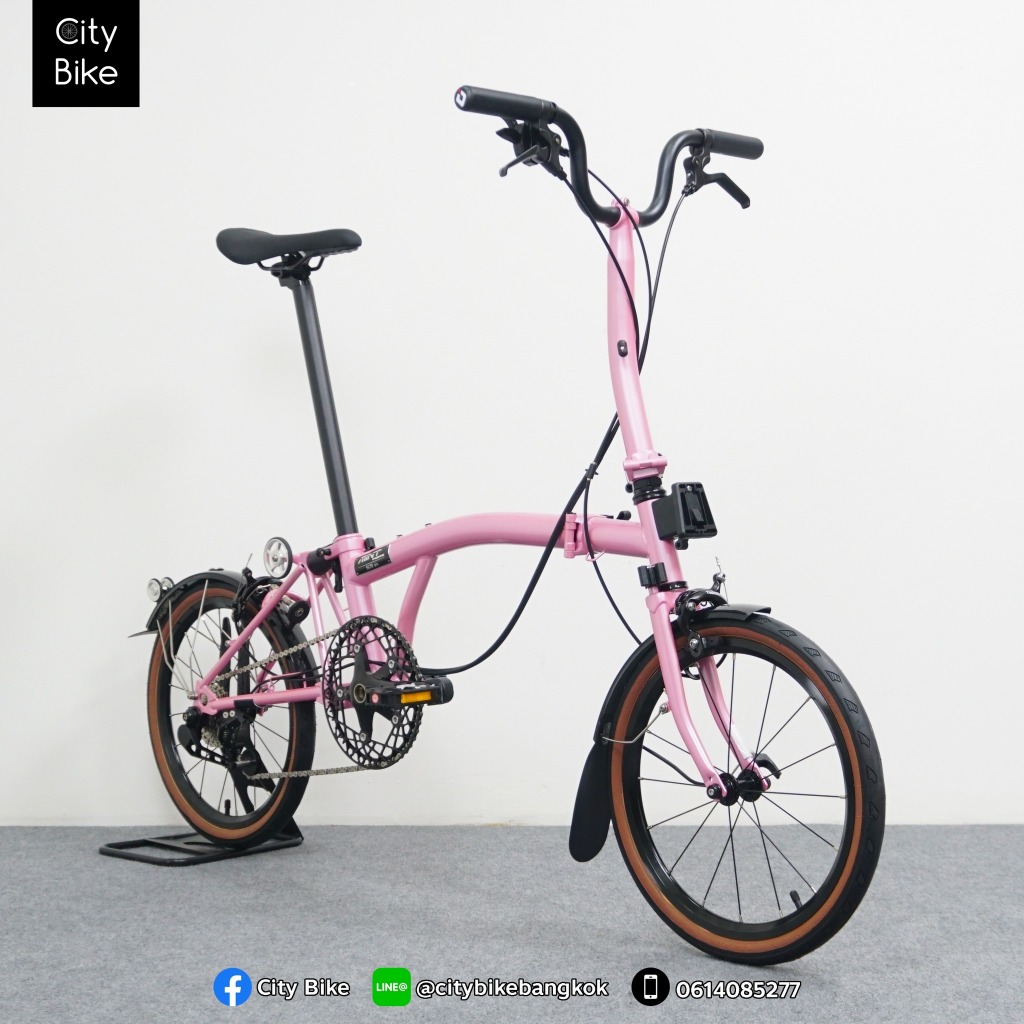 จักรยานพับ Mint BOB SIX จักรยานพับแบบม้วนหาง BOB6 ล้อ 349 น้ำหนักเบา แค่10.6kg | Shopee Thailand