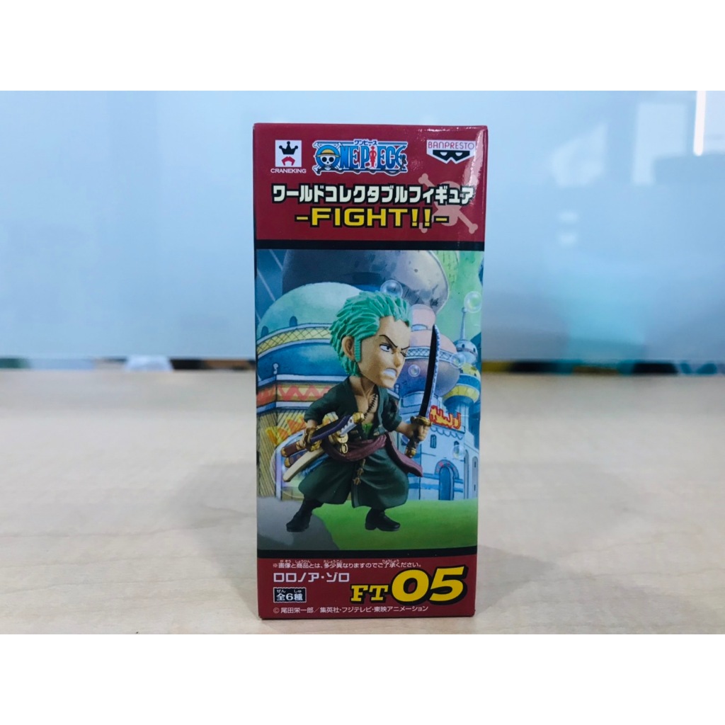 Banpresto One Piece WCF Fight Zoro 2 1/2 Inch Figure | Shopee Thailand