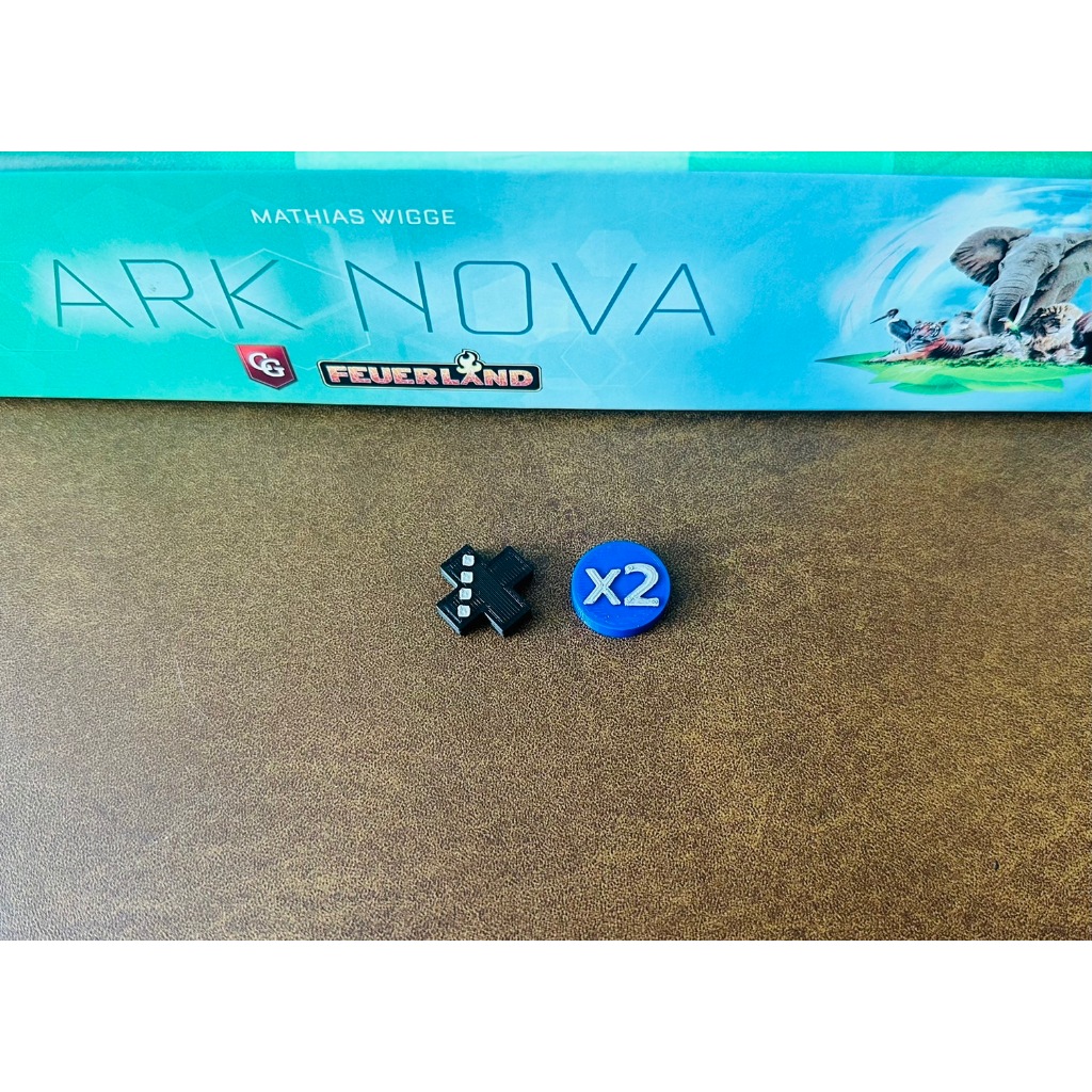 [Plastic] Ark Nova Boardgame (EN/TH) : Multiplier and X Tokens - ชุด ...
