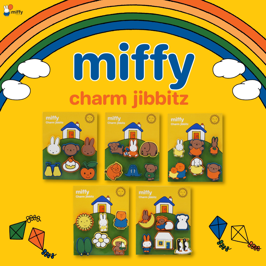 Jibbitz Miffy & Friends Collection | Shopee Thailand
