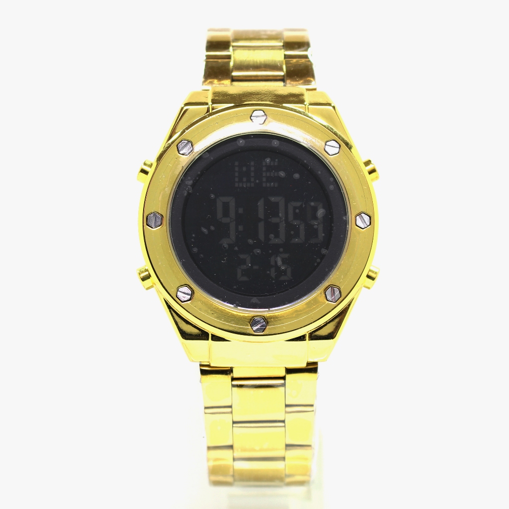 (ใหม่ล่าสุด) นาฬิกาชาย หญิงได้ GUOOL เรือนและสายสีทอง,สีพิ้ง,สีเหล็ก,สี ...