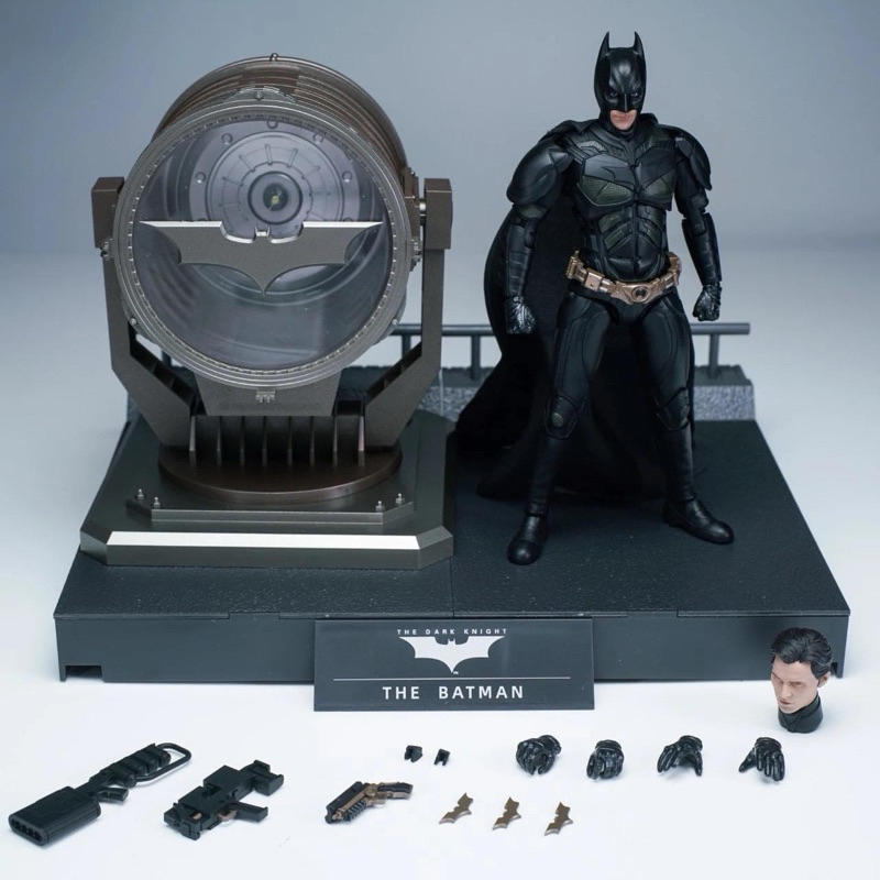 [Modoking : งานลิขสิทธิ์แท้] 1/12 Batman-The Dark Knight [Luxury ...