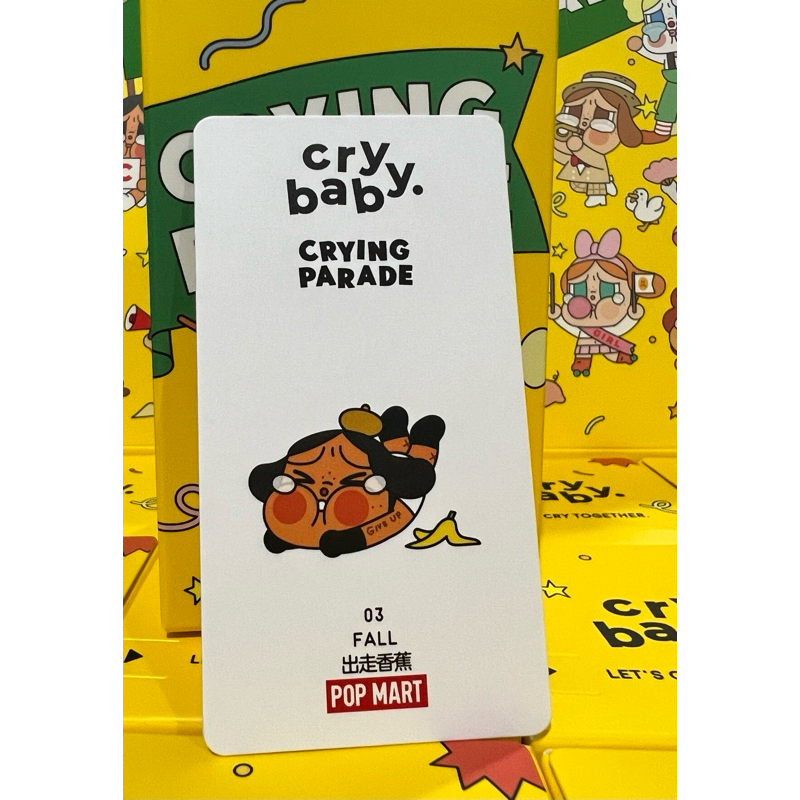 พร้อมส่ง Cry Baby : Crying Parade [แบบเช็คการ์ดไม่แกะตัว] | Shopee Thailand