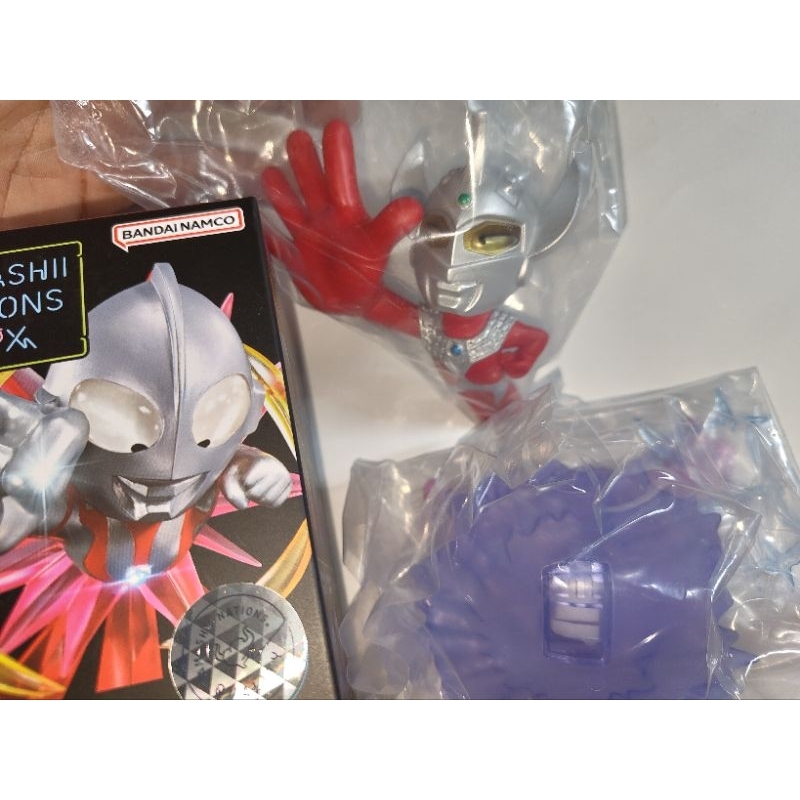 SD Ultraman Tamashii Nation's ตาใส Box Vol. 1 พร้อมกล่อง และกระดาษปิด ...