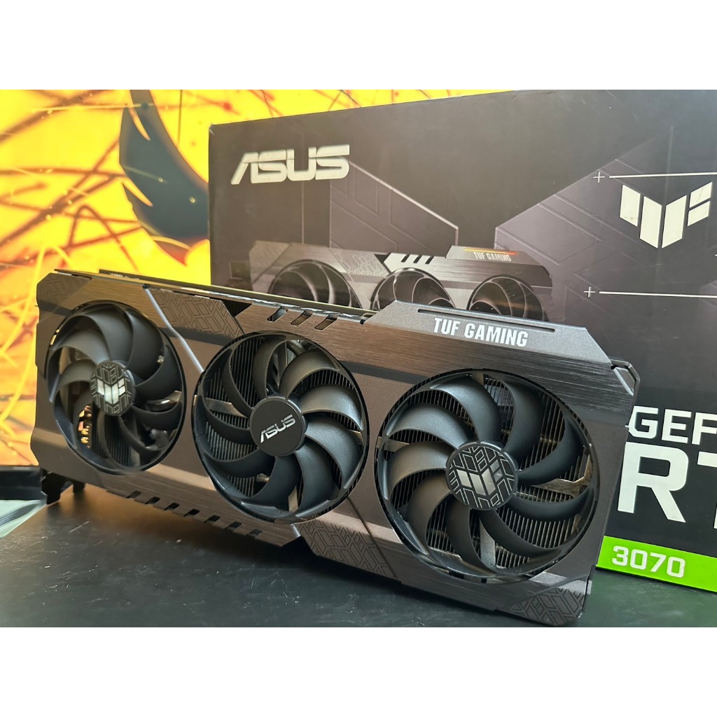 การ์ดจอ ASUS TUG GAMING RTX 3070/8GB ( ประกัน 15/11/25 ) | Shopee Thailand