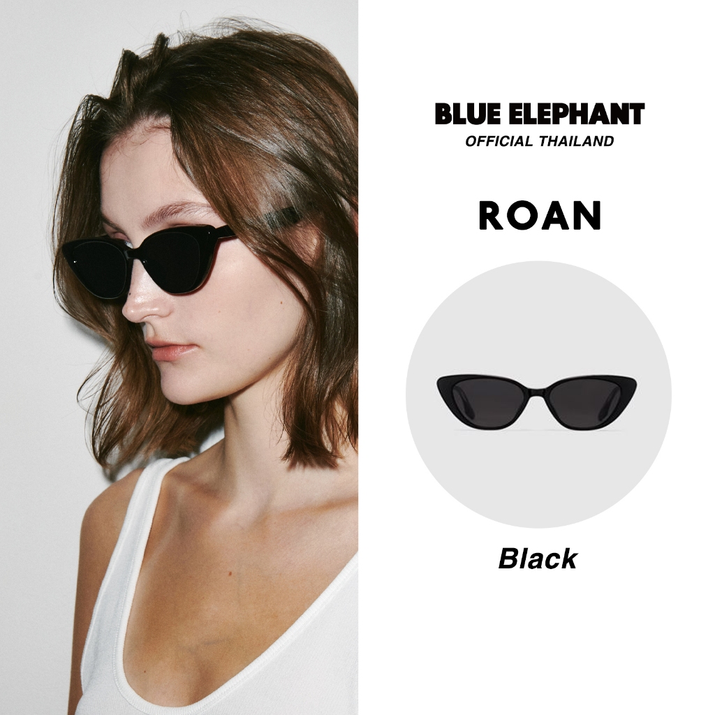 แว่นตากันแดด BLUE ELEPHANT - ROAN ( Black , Grey Crystal ) | Shopee ...