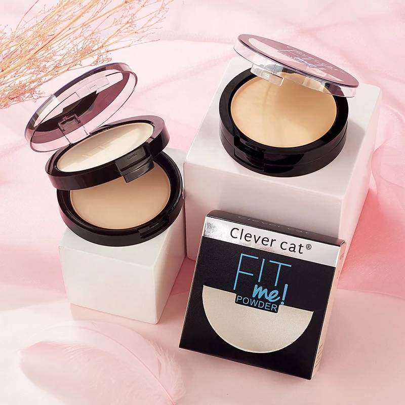 แป้งผสมรองพื้น Clever Cat fit me powder แป้งพัฟ FIT แป้งผสมรองพื้น 2 ...