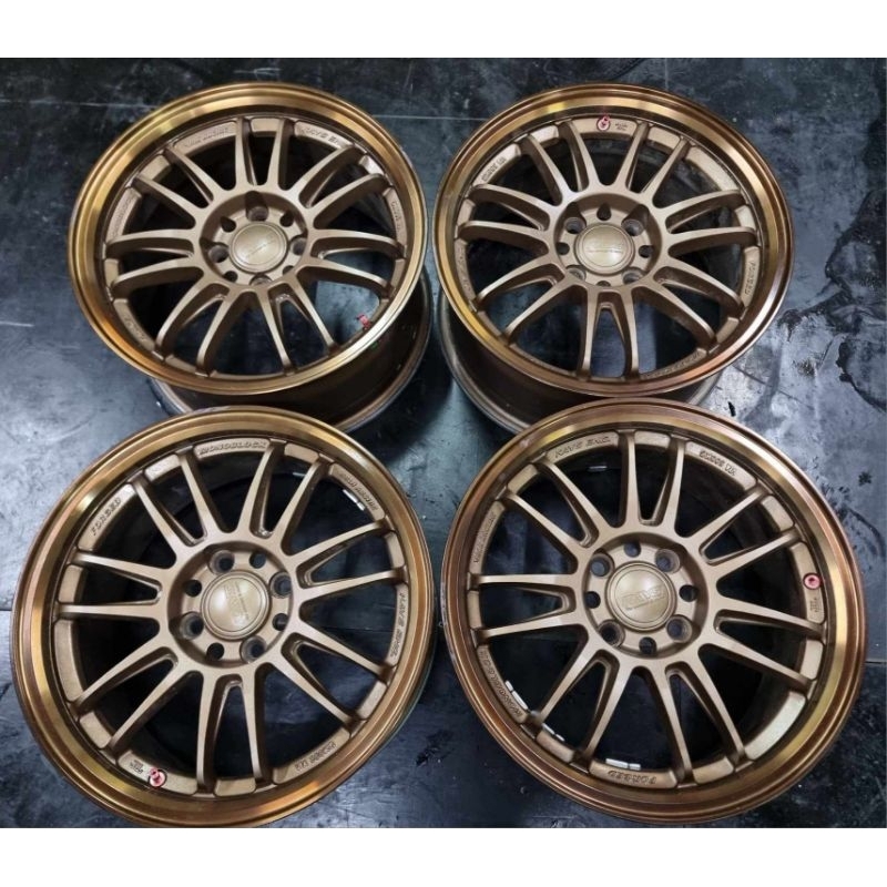 แม็กแต่งRE30ขอบ15" 4รู100/114 กว้าง7Off 35ใส่ใส่เก๋ง 4รูได้ทุกรุ่น | Shopee Thailand