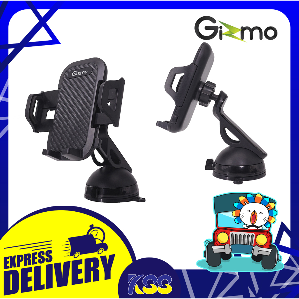 ที่วางมือถือในรถ อุปกรณ์จับมือถือในรถยนต์ Gizmo GH-009 Car holder Universal Kevlar รับประกัน 6 ...