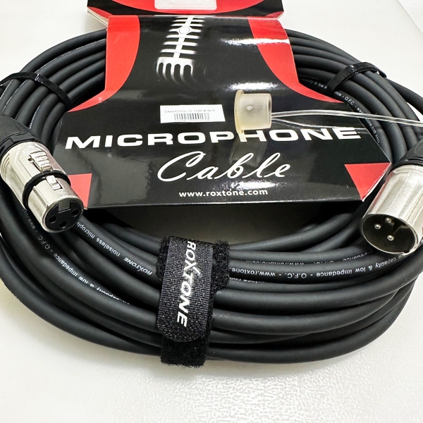 15M สาย XLR ผู้+เมีย ยาว 15 เมตร ROXTONE สายสัญญาณ เสียง XLR เมีย ผู้ 15M จำนวน 1 เส้น | Shopee ...