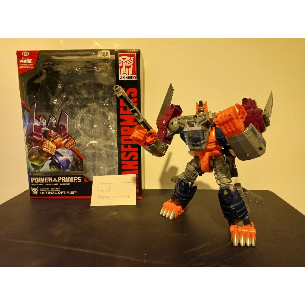 Transformers: Generations Power of the Primes Evolution Optimal Optimus ...