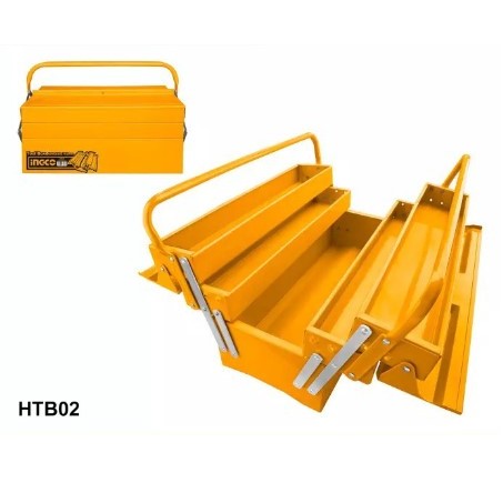 (ถูกสุด) INGCO กล่องเครื่องมือ HTB02 ขนาด 495x200x290mm metal toolbox ...