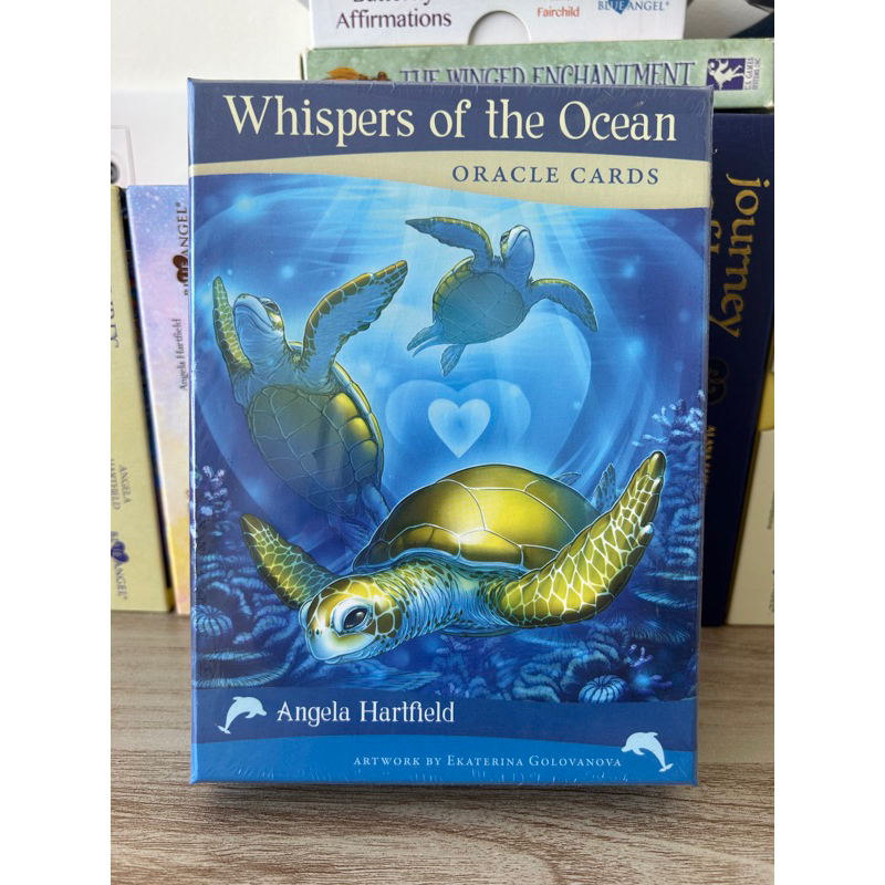 ไพ่ออราเคิลแท้ Whispers Of The Ocean Oracle Cards: Enjoy the flow and ...