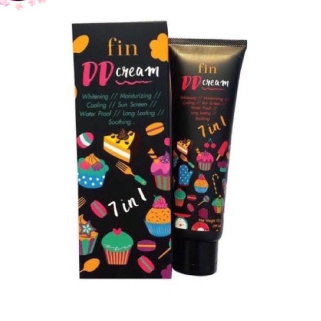 DD FIN โฉมใหม่ ดีดีฟิน ฟินดีดี ครีมกันแดด ครีมทาตัวขาว | Shopee Thailand