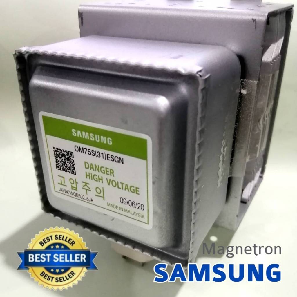SAMSUNG แมกนีตรอน ไมโครเวฟซัมซุง OM75P (31) ESGN ของใหม่แท้ศูนย์ อะไหล่ใหม่แท้100% | Shopee Thailand