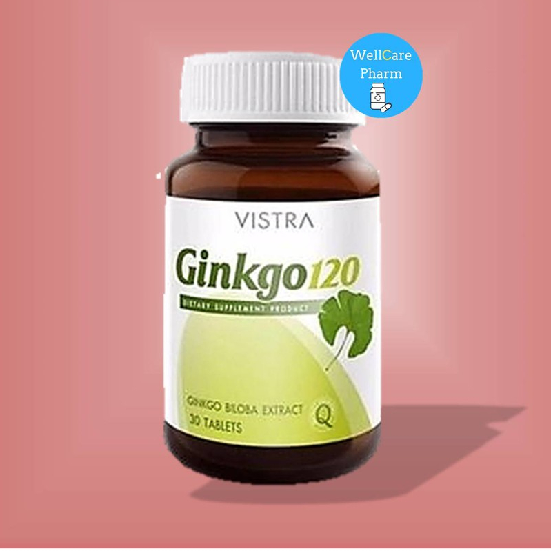 Vistra Ginkgo 120 Mg. 30 TAB | Shopee Thailand