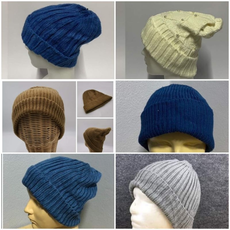 Gu beanie hat รวมหมวกไหมพรม หมวกไหมพรม 8ใบ | Shopee Thailand
