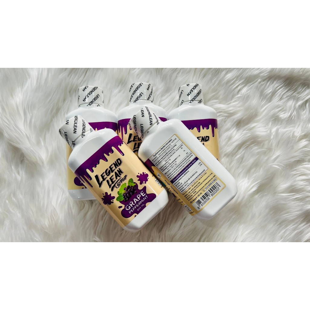 Legend lean Syrup ลีนองุ่นแท้ (ตรา รีเจ้นลีน) กลิ่นองุ่น 100ml ...
