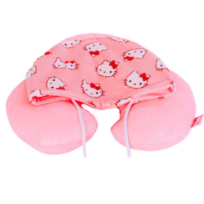 Moshi Moshi หมอนรองคอมีหมวก แบบพกพา ลาย Hello Kitty ลิขสิทธิ์แท้จากค่าย ...