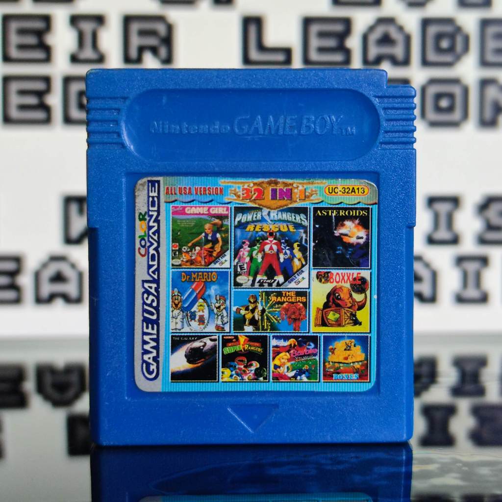 GB 32 in 1 ตลับรวมเกม [bootleg] เล่นได้ ไม่มีประกันเรื่องเซฟ Power ...