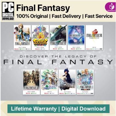 [PC] FINAL FANTASY COMPLETE COLLECTION 1992 - 2022 [DIGITAL DOWNLOAD ...