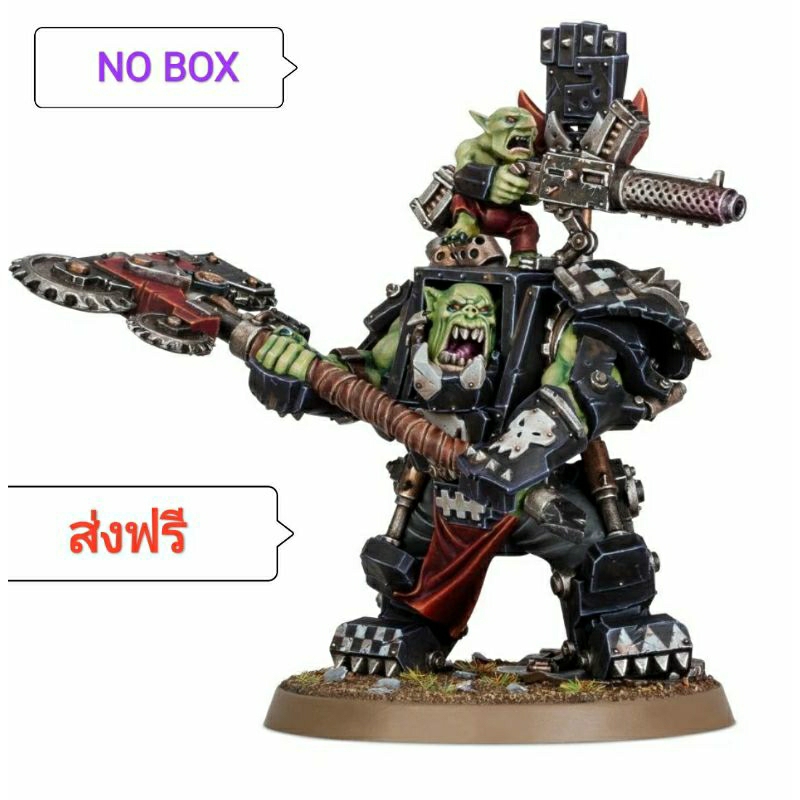 WARBOSS MEGA ARMOUR ×1 from COMBAT PATROL box ORKS 40k WARHAMMER ...