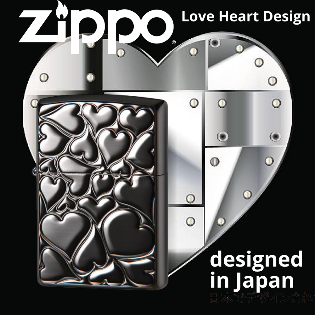 Zippo Fill Love Lovely heart Black, 100% ZIPPO Original from USA, new ...