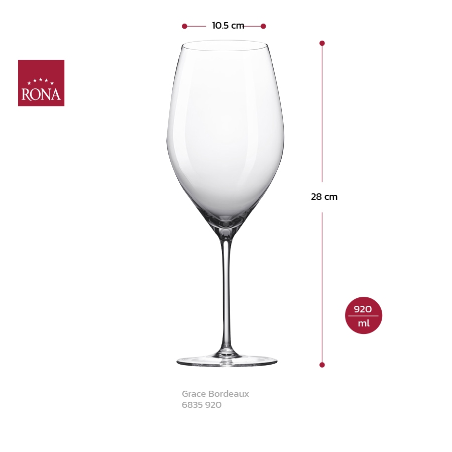 แก้วไวน์ แชมเปญ คริสตัล Rona Grace | Shopee Thailand