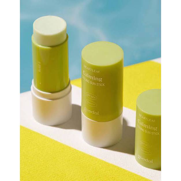 [สินค้าของแท้ พร้อมส่ง] Goodal Heartleaf Calming Cooling Sun Stick SPF ...