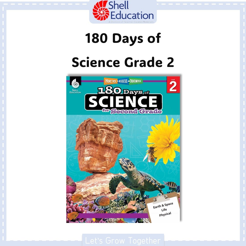 แบบฝึกหัดวิทยาศาสตร์ 180 Days of Science Grade 2 with Answer Keys ...
