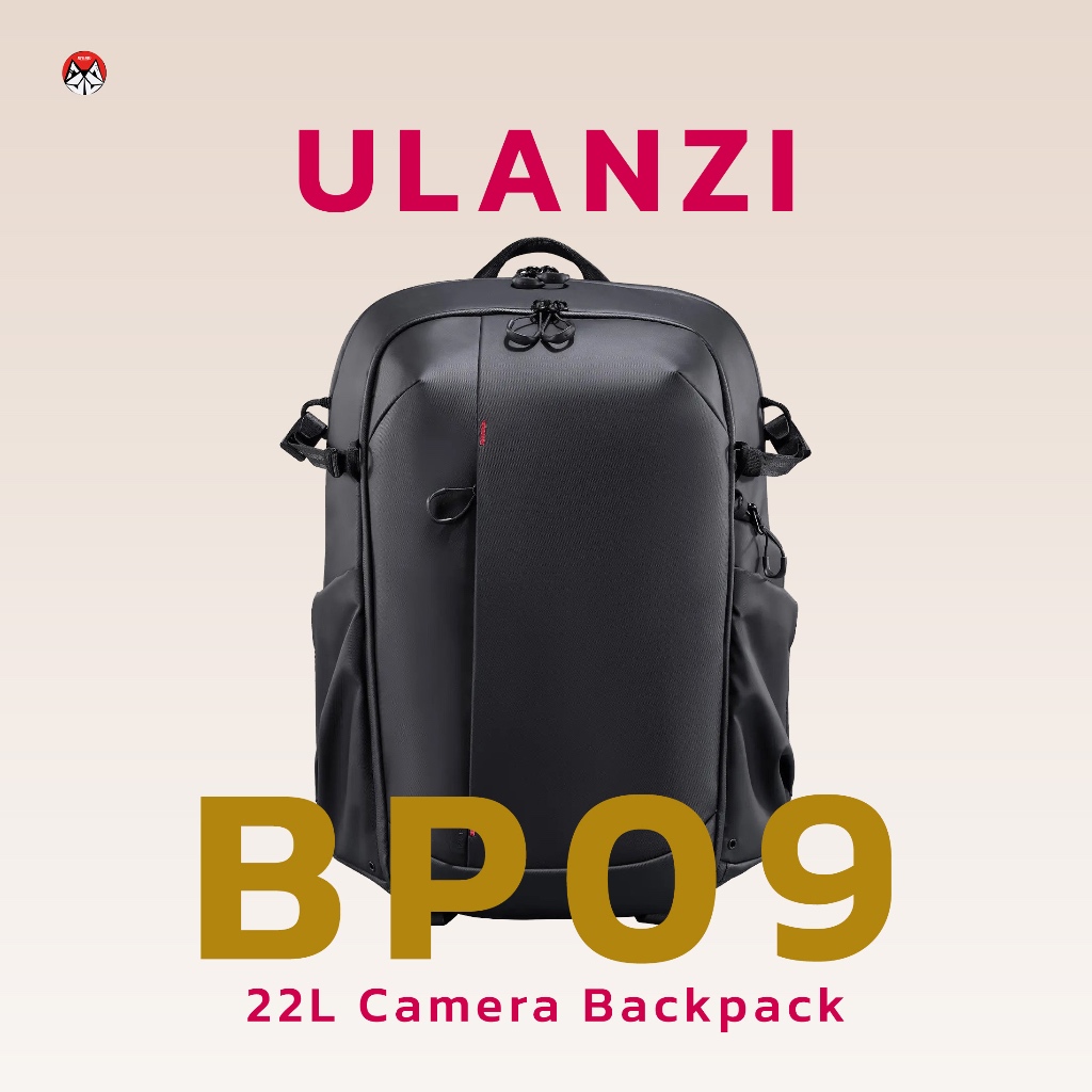 Ulanzi BP09 22L Camera Backpack กระเป๋ากล้องแบบ Everyday Backpack ขนาด 22 ลิตร รองรับ Laptop ได้ ...
