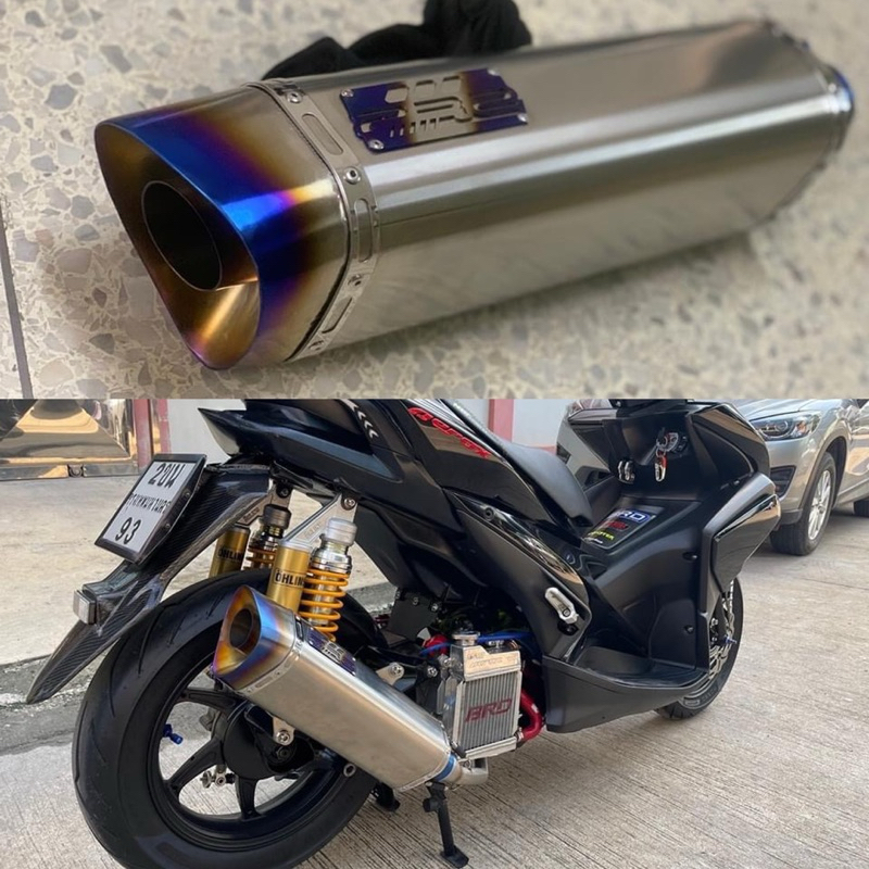 ปลายท่อpr2 PR2 TRI-S งานสแตน คอสวม2.0 | Shopee Thailand