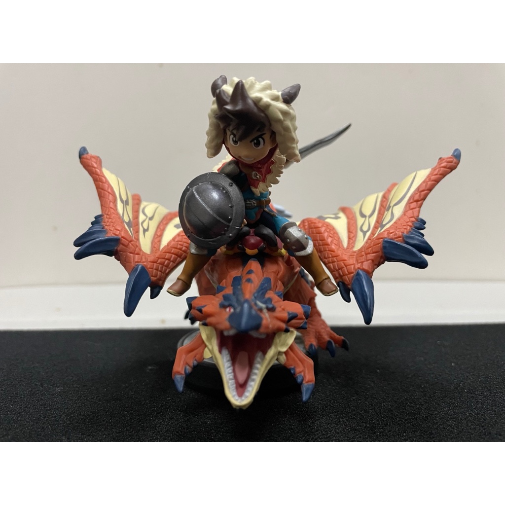 Amiibo Monster Hunter Stories One-eyed Rathalos & Rider Boy | Shopee ...