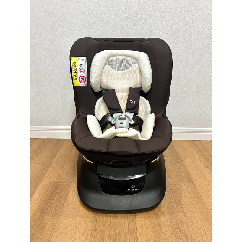 คาร์ซีท Ailebebe Kurutto NT2 Premium มีหลังคาบังแดด สภาพ 98%++ | Shopee Thailand