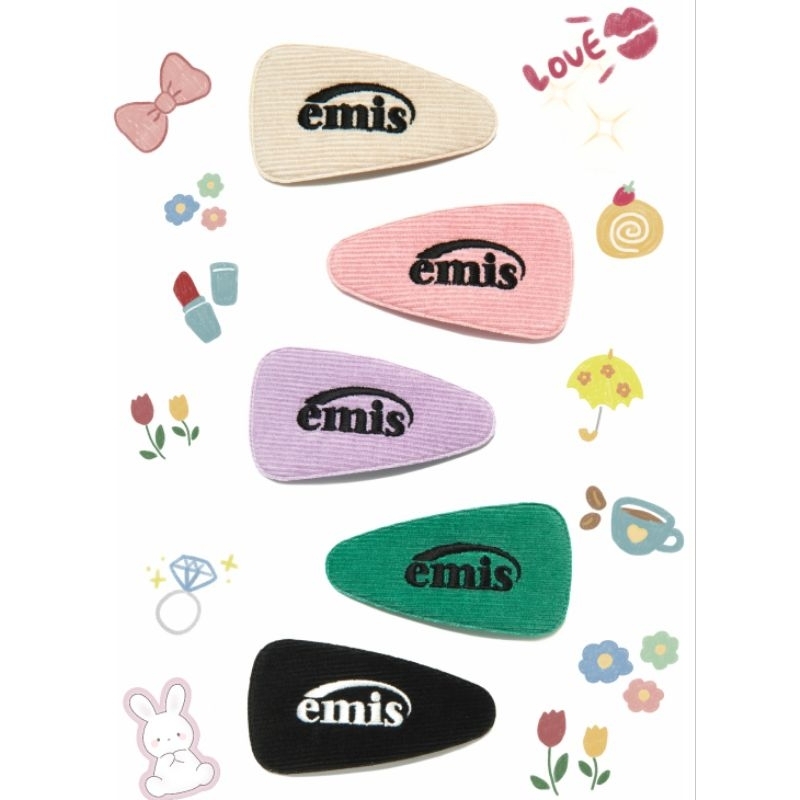 สินค้าพร้อมส่ง/แท้ Emis กิ๊บลูกฟูก | Shopee Thailand
