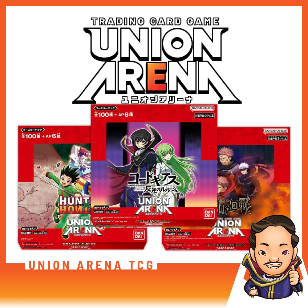 [FIZZY] Union Arena: Booster Box [Animes & Games TCG] | Shopee Thailand