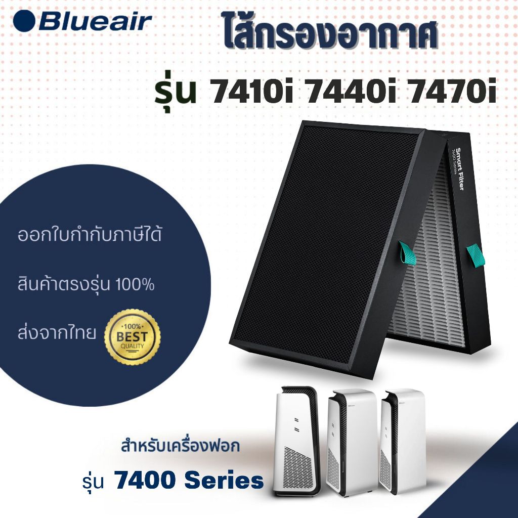 Blueair ไส้กรอง เครื่องฟอกอากาศ Smart Filter 7400 สำหรับรุ่น 7410i ...
