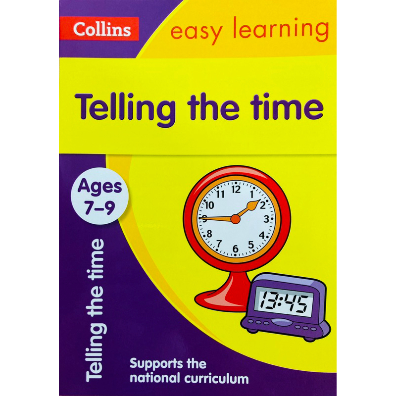 (Ages7-9) Collins UK KS2 Telling the Time Activity Book (Support ...