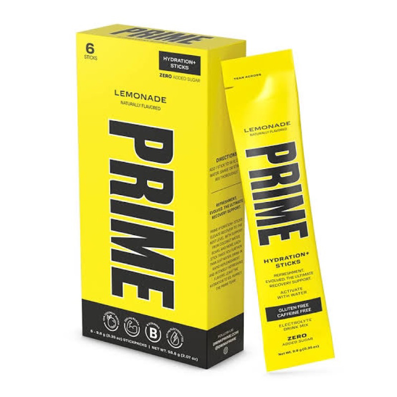 PRIME Hydration by Logan Paul x KSI Bottle & Can นำเข้าจาก US | Shopee ...
