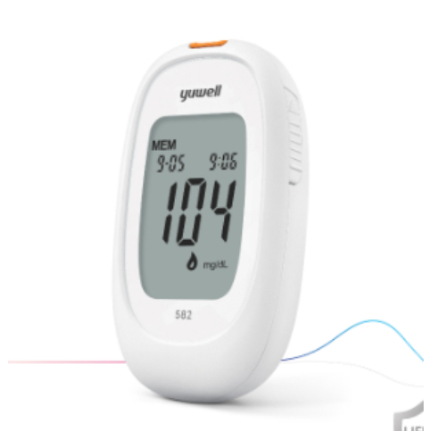 1 แถม 1 (ถูกที่สุด) เครื่องตรวจน้ำตาล Yuwell BGM 590 / 582 / 582 BT (ประกันศูนย์ตลอดอายุการใช้ ...