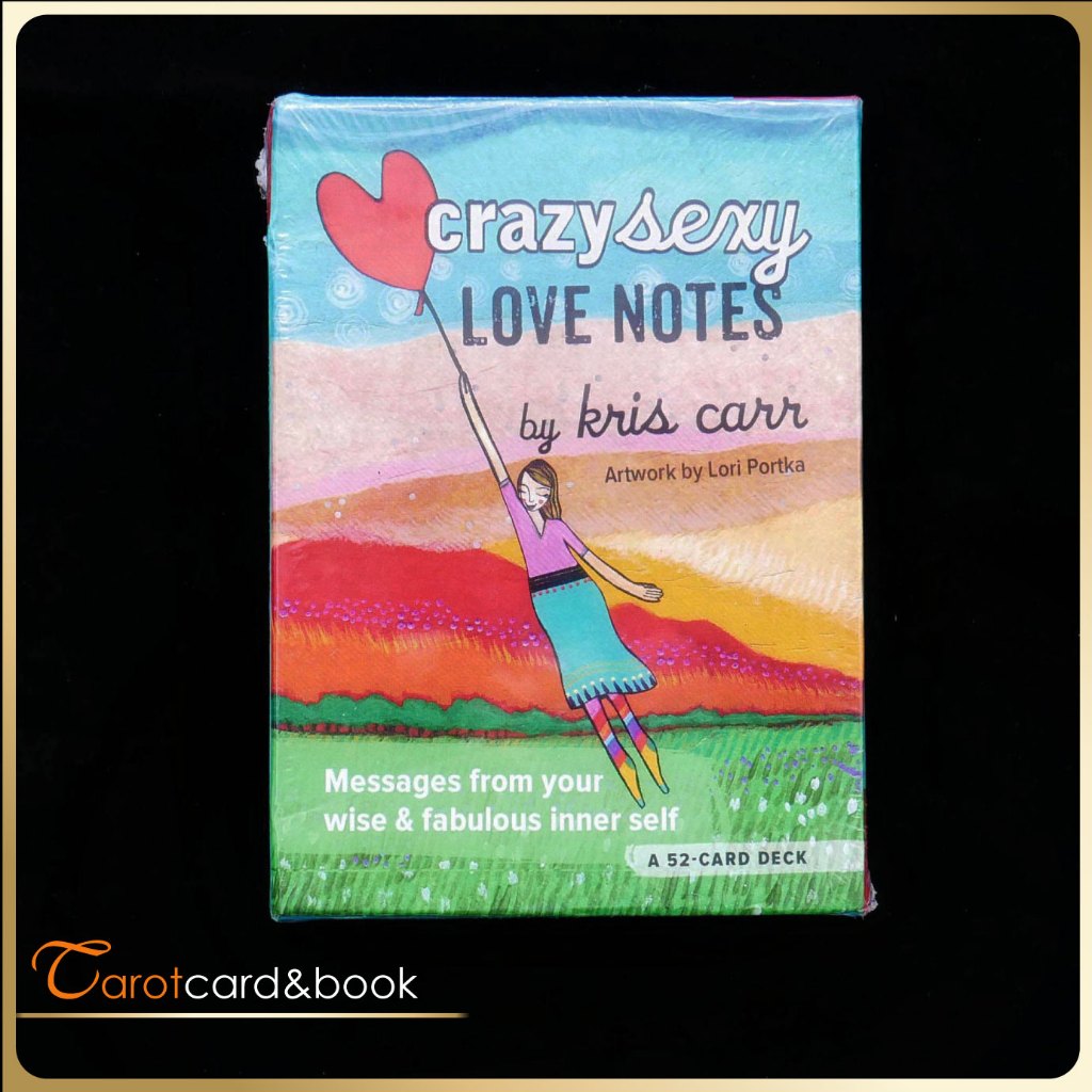 ไพ่Oracle ออราเคิลแท้ Crazy sexy Love notes by Kris Carr 52 card deck ...