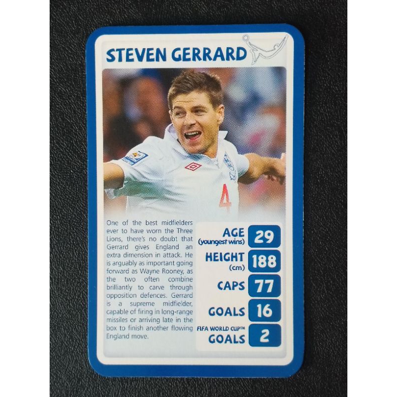 รวมการ์ดฟุตบอล สตีเวน เจอร์ราร์ด ( STEVEN GERRARD SOCCER CARD ...