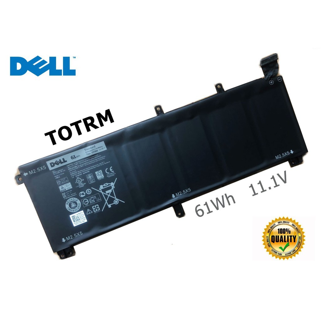 Dell แบตเตอรี่ TOTRM (สำหรับ Inspiron XPS 15 9530 9535 Precision M3800 ...