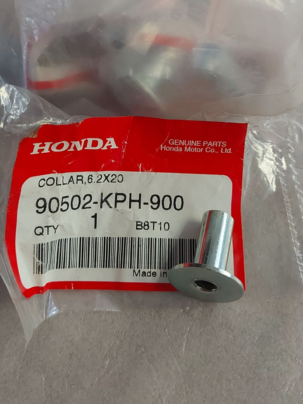 ปลอกรอง, 6.2x20 สำหรับรุ่น เวฟ100,125 อะไหล่แท้ 90502-KPH-900 | Shopee ...