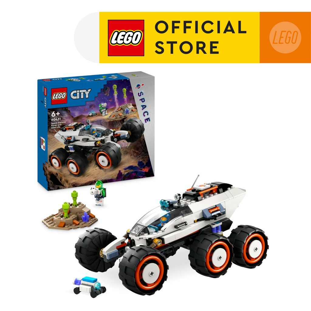 LEGO City 60431 Space Explorer Rover and Alien Life (311 Pieces ...