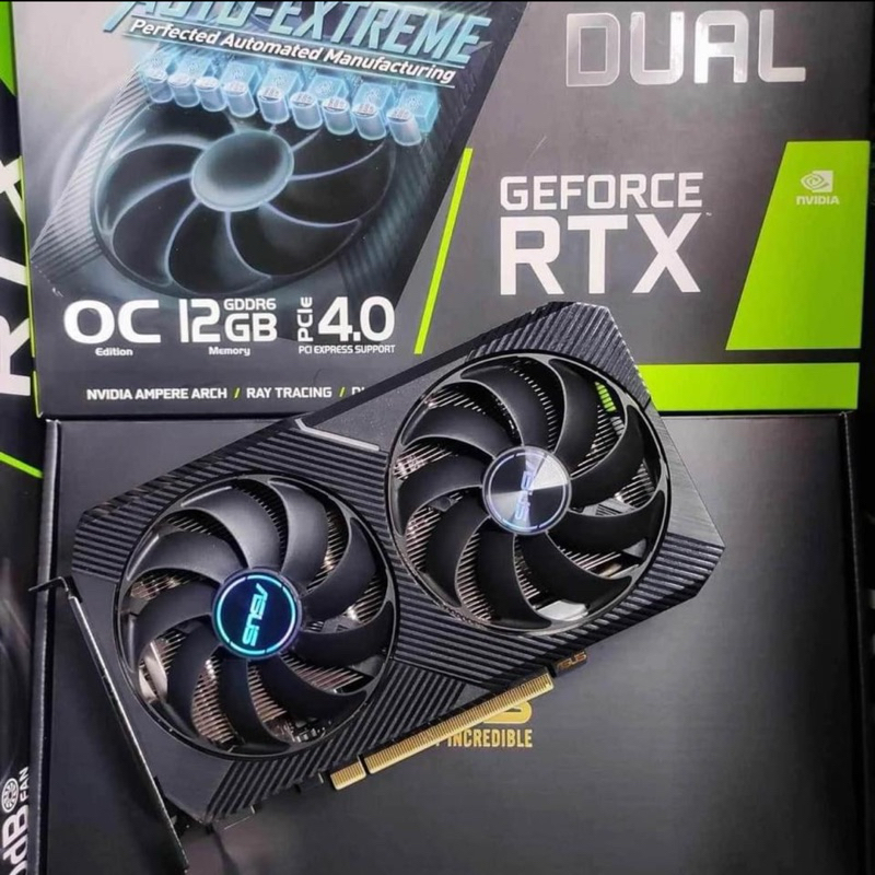 (แชทเหลือ6,590฿฿) RTX 3060 3060Ti 3070 4060Ti ประกันยาว ไม่มีตำหนิ สภาพ ...