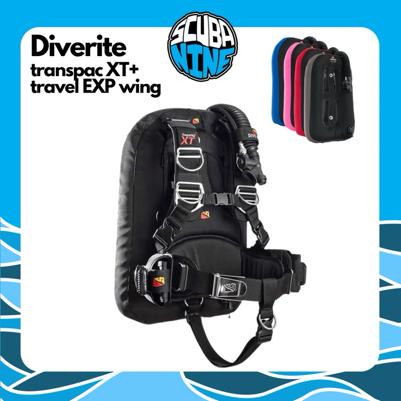 DIVERITE BCD รุ่น Transpac XT + travel EXP wing | Shopee Thailand